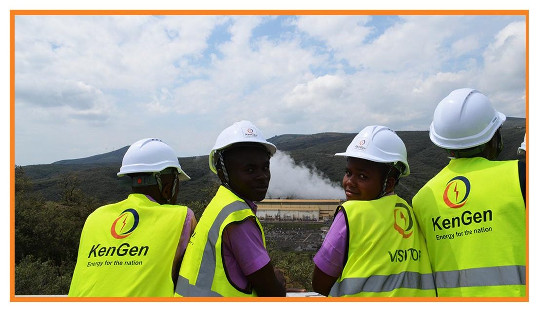 Olkaria Tour and Camping for GIC III Runners Up KenGen Foundation