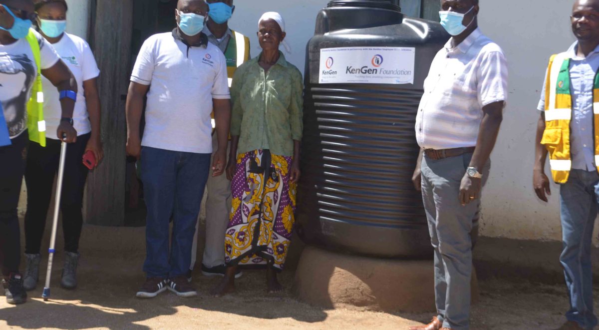 KenGen’s Western Region Givers Donate Water Tanks to Sondu Community ...
